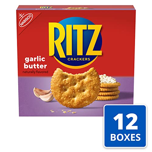 Ritz Garlic Butter Crackers, 13.7 Ounce ., Pack Of 12, 12Count | Pricepulse