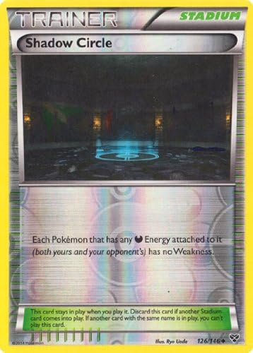 Amazon.com: Pokemon - Shadow Circle (126/146) - XY - Reverse Holo: Toys ...