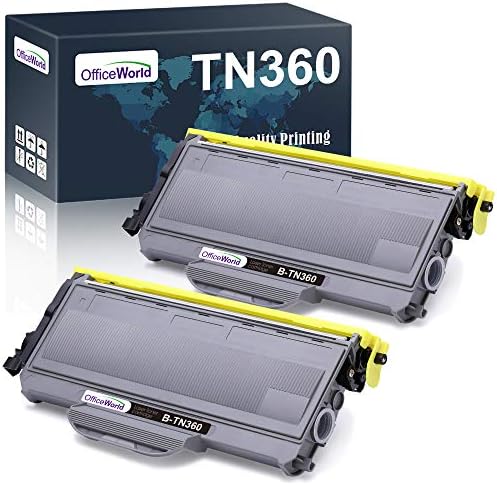 OfficeWorld Compatible Toner Cartridge Replacement for Brother TN360 TN-360 TN330 for Brother HL ...