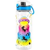 Amazon.com: Cute Water Bottle for School Kids Girls, BPA FREE Tritan & Leak Proof & Easy Clean ...