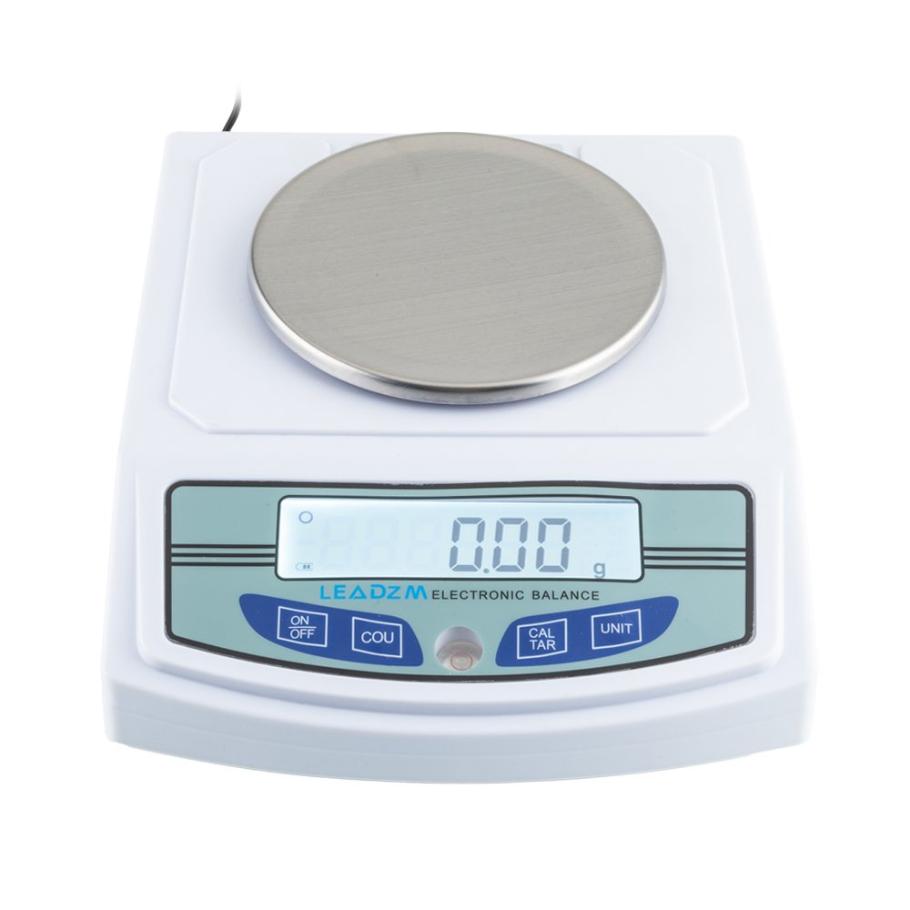 3000G/0.01G Electronic Experiment Balance with Battery Analytical ...