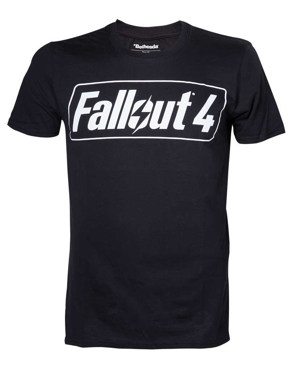 Fallout T-Shirt -L- Logo, schwarz: Amazon.de: Games