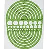 ALVIN Circle Radius Master Template TD1202, Template for Artists ...