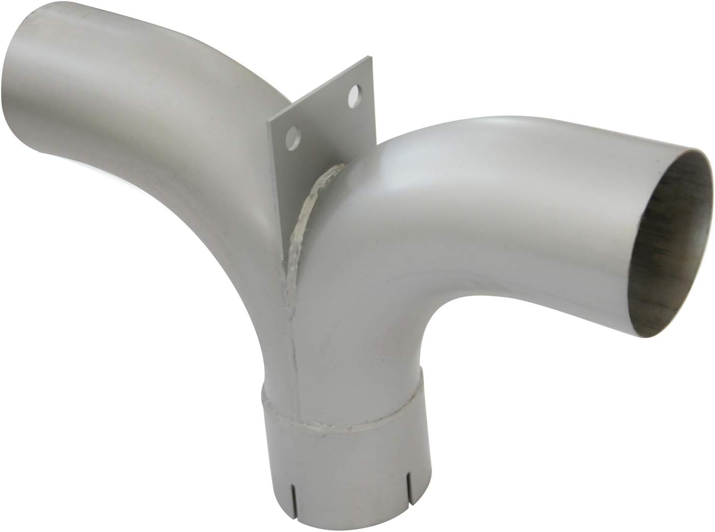 Tubes, Pipes & Hoses 4 OD-4 OD Y-Pipe With Bracket Exhaust Stack Pipe 4 ...