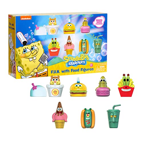 Just Play SpongeBob SquarePants Fun with Food Figure Set Amazon ...