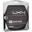 Amazon.com : Luxilon Savage 127 Set Tennis String (Black) : Tennis ...