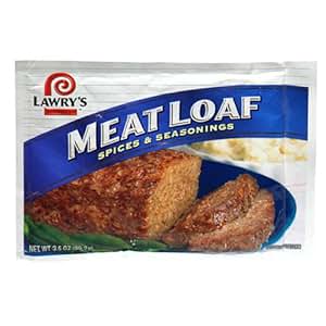 Amazon.com : Lawry's Meat Loaf Spices & Seasonings, 3.5-Ounce Packets ...