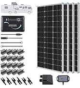 Amazon.com: Renogy 100 Watt 12 Volt Solar Panel Starter Kit with 100W ...
