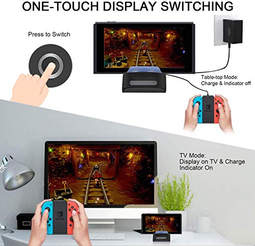 Switch Dock Portable Mini Switch Docking Station Replacement for ...