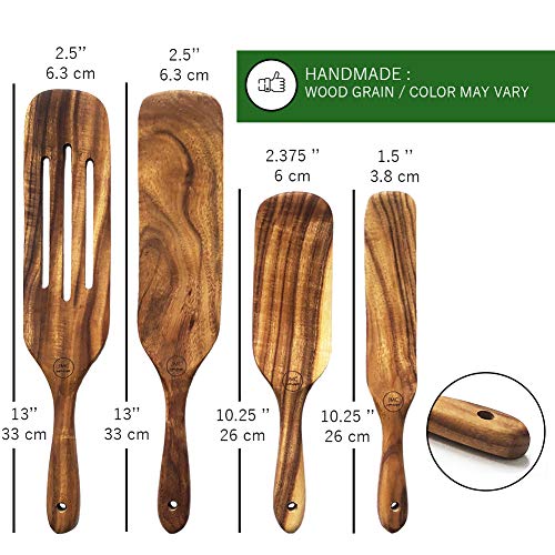 Spurtles Kitchen Tools - Spurtle As Seen On TV Set Of 4 - Premium ...
