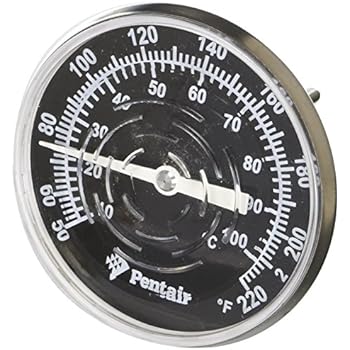 Amazon.com : Pentair SL2D 50/220-Degree Fahrenheit Inline Thermometer ...
