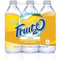 Amazon.com: Fruit2O Zero Calorie Flavored Water, Lemon, 6 Count (Pack ...