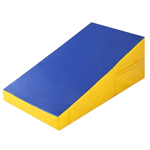 Goplus Gymnastics Mat Incline Wedge Ramp for Tumbling Aerobic Exercise ...