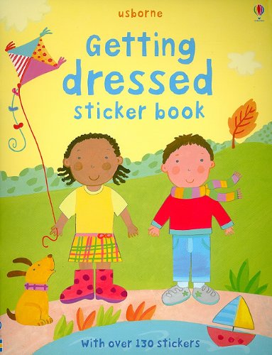 Getting Dressed Sticker Book (Usborne Sticker Books): Brooks, Felicity ...