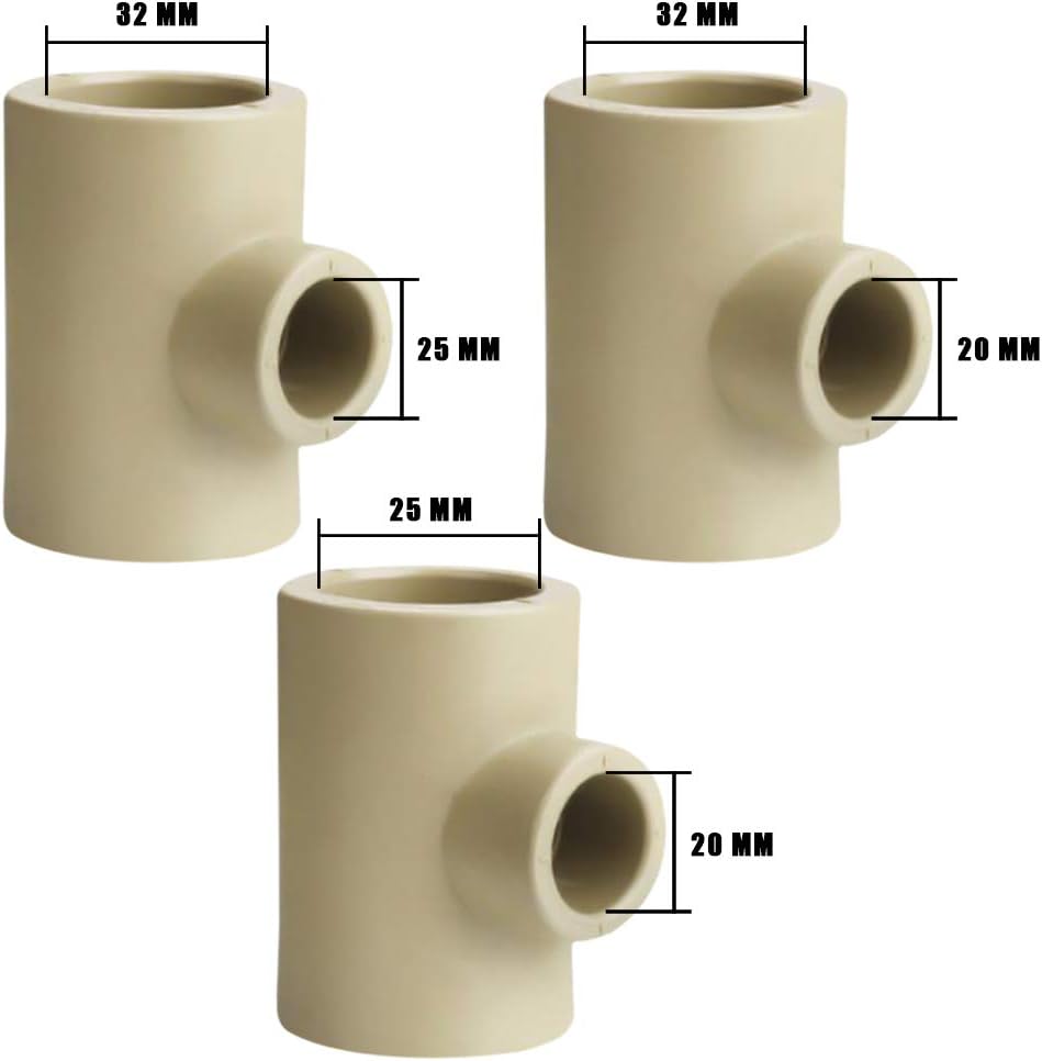 YOFASEN Feed Water Connection Fitting – 6 Pack Plastic Garden Hose Tap ...