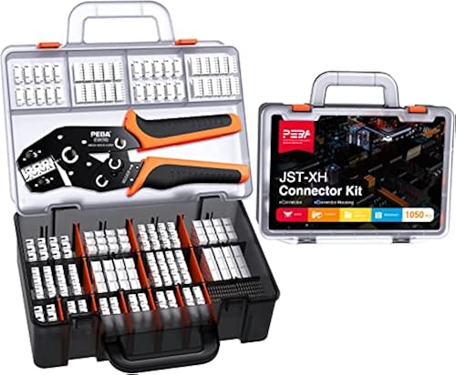 JST Crimping Tool kit, 2.5mm JST-XH Connector has 19 types, with Wire ...
