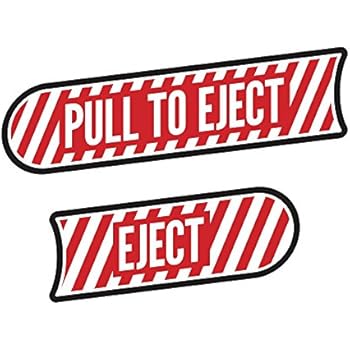 Amazon.com: Off-Camber Designs Pull to Eject Decal Pair for All Jeep ...
