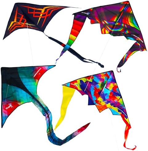 Single Line Big Beautiful Kite Outdoor Flying 1.6 m 1 String Line with ...