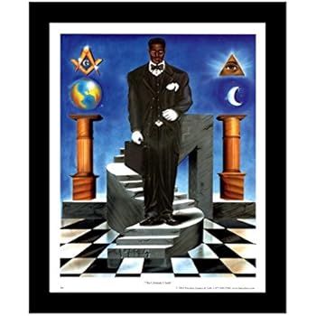 Amazon.com: Prince Hall Masonic Canvas Wall Hanging (Freemasonry ...