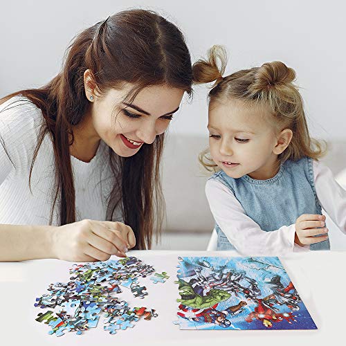 Kids Puzzle,100 Pieces Puzzles for Kids,Cardboard Kids Puzzles for Ages ...