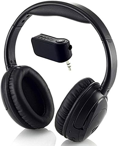 2.4GHz Wireless Digital Headphones + Wireless Dongle Transmitter Set ...