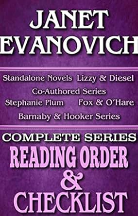 JANET EVANOVICH: SERIES READING ORDER & BOOK CHECKLIST.: SERIES ...