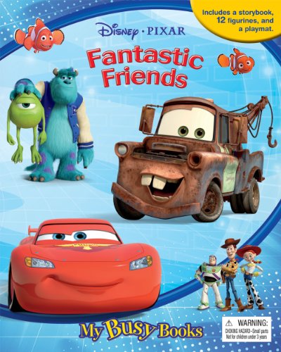 Disney/Pixar Fantastic Friends My Busy Book: Phidal Publishing Inc.: 9782764324813: Amazon.com ...