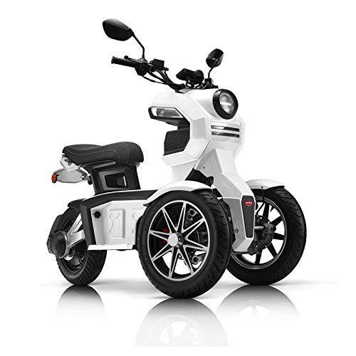 doohan iTank Electrical Tricycle Dual-Front Wheels EV3 (White) in Dubai ...