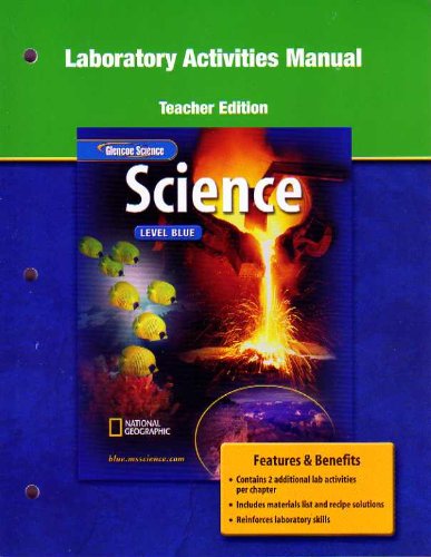 Glencoe Science Level Blue: Laboratory Activities Manual Teacher ...