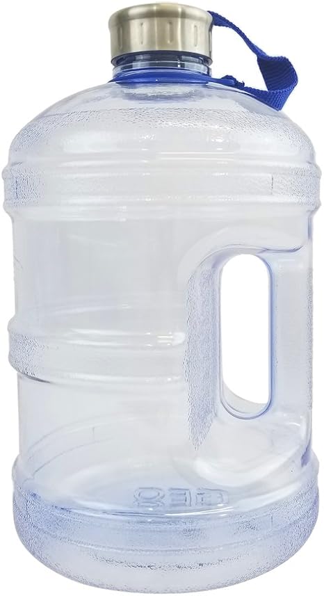 Amazon.com : 1/2 Gallon or 1 Gallon BPA Free Reusable Plastic Drinking ...
