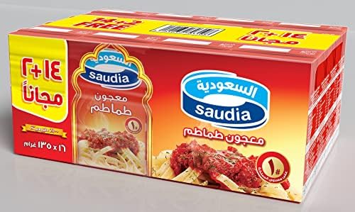 Saudia Tomato Paste, 16 X 135g price in Saudi Arabia | Amazon Saudi ...