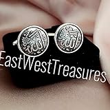 Amazon.com: Divine Jewelry Muslim Men's Stainless Steel Cuff Links with ...