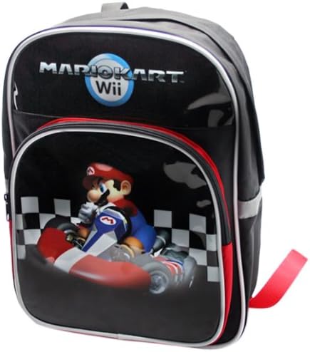 Nintendo 35 x 10 x 27cm Mario Back Pack: Mario Kart Wii Backpack ...