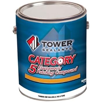 Tower Sealants TS-00096 Gallon Category 5 Elastomeric Patching Compound ...