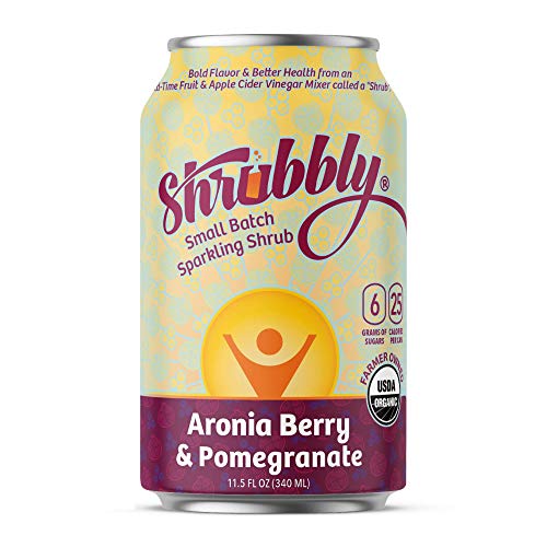 Shrubbly, Healthy Soda | Aronia Berry + Pomegranate | Shrub Drink ...