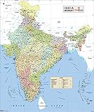 Buy Kinder Creative India Map, Brown Online at Low Prices in India ...
