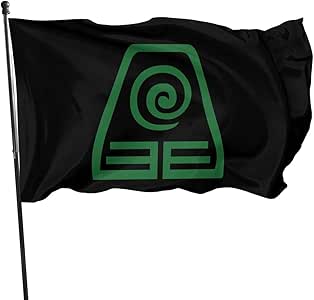 Amazon.com : LuchinoVisconti Avatar The Last Airbender Earth Flag 3x5 ...