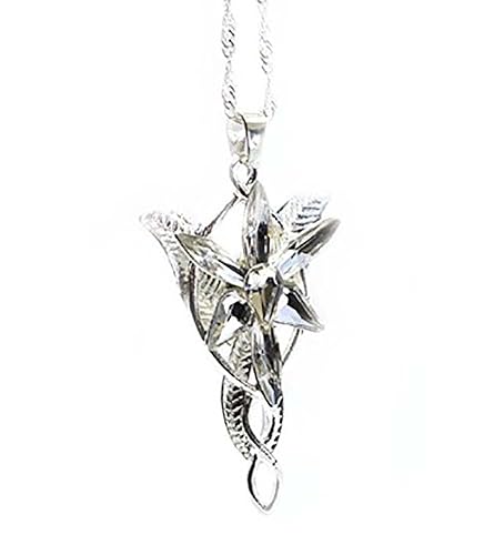 Arwen Evenstar Sterling Silver Pendant. Lord of the Rings Noble ...