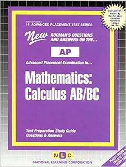 MATHEMATICS: CALCULUS AB/BC (Advanced Placement Test Series) (Passbooks ...