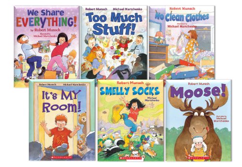 Robert Munsch Favourites (6 Book Collection): Robert Munsch ...