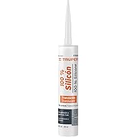 Truper SIL-100T, Sellador translúcido, 100% de silicón, 280 ml : Amazon.com.mx: Herramientas y ...