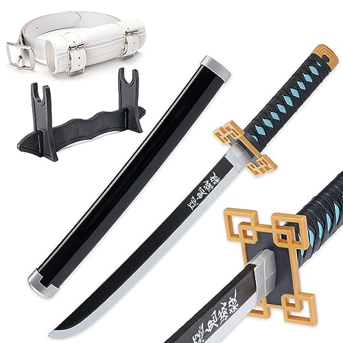 Zisu Demon Slayer Sword - 23.6" Short Cosplay Katana Replica for Kids ...