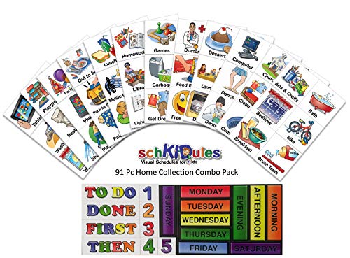 Visual Schedule - Free Printable Routine Cards - Natural Beach Living