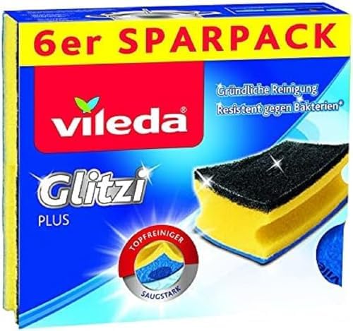 سعر Vileda Glitzi Plus Washing Up Sponge/Thorough, Hygienic and ...