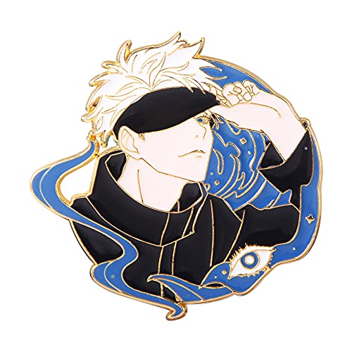 Jujutsu Kaisen Gojo Satoru Pins - Anime Figure Enamel Pins for ...