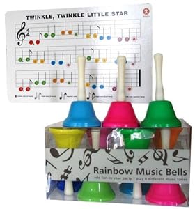 Rainbow Music Bells: Amazon.co.uk: Toys & Games