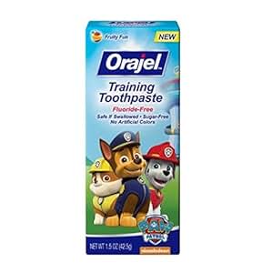 Amazon.com: Orajel Toddler Thomas the Train Training Toothpaste, Tooty ...