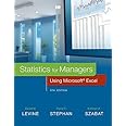 Statistics for Managers Using Microsoft Excel: Levine, David, Stephan ...