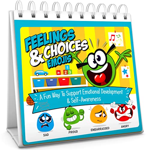 Feelings &amp; Choices Flip Book 28 Emotions &amp; Moods - ASD Friendly , Help ...
