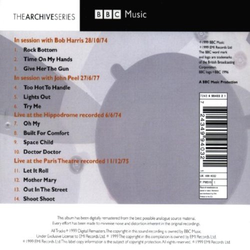 UFO Album: «UFO - BBC The Archive Series: In Session and Live in Concert»